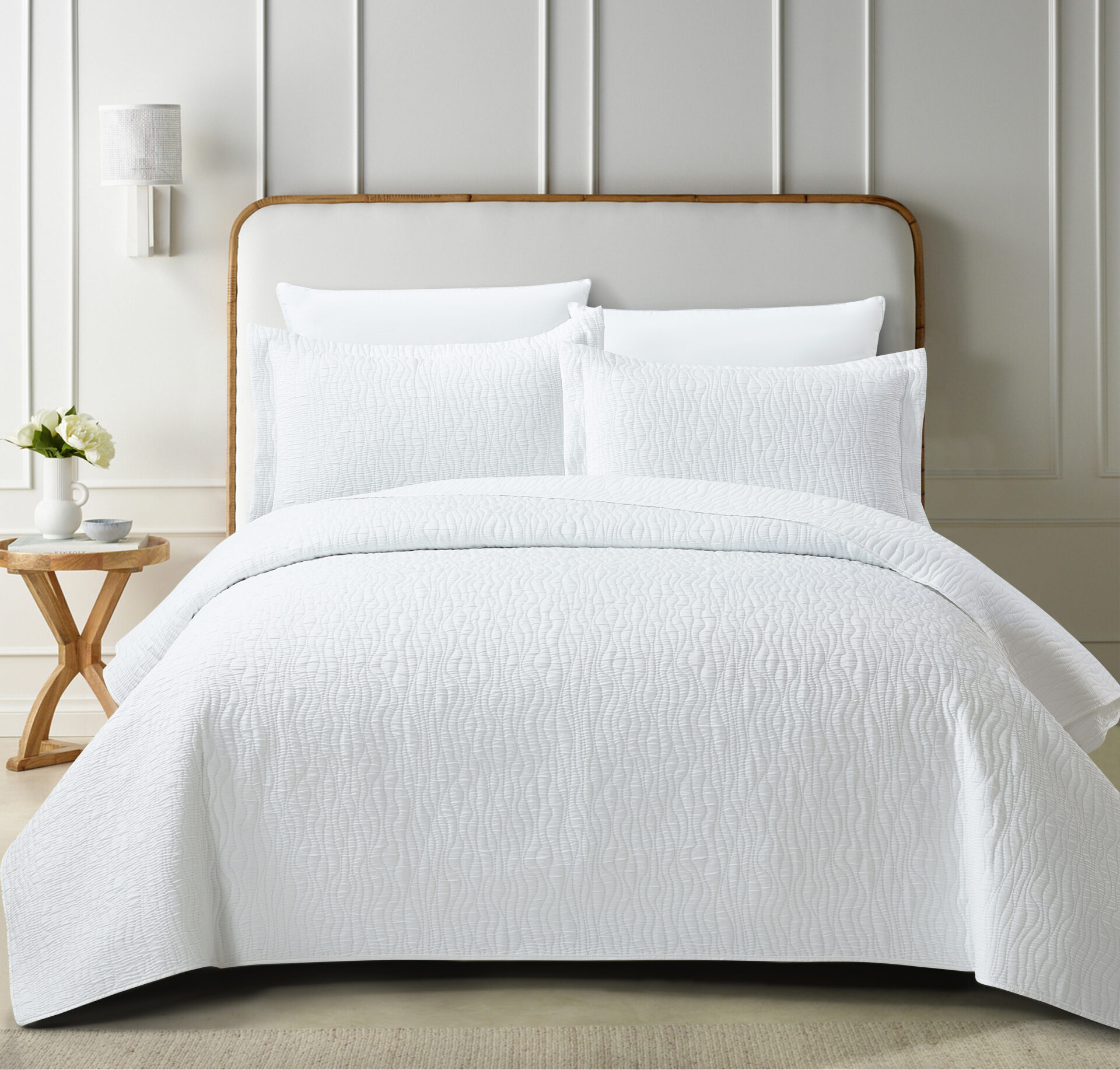 La Nostra (Off white) Bedspread - Liolios Home